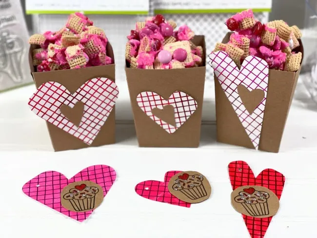 Easy Foil Paper Craft Valentine Treat Tags - Laura Kelly's Inklings