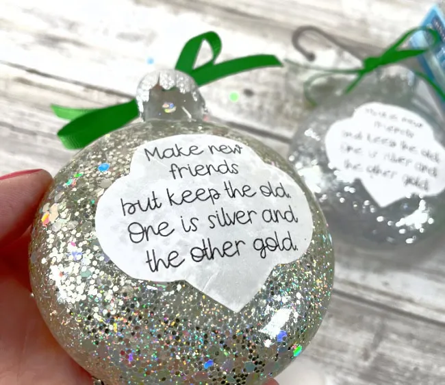 "Make New Friends" Girl Scout Craft Ideas Christmas Ornament DIY ...