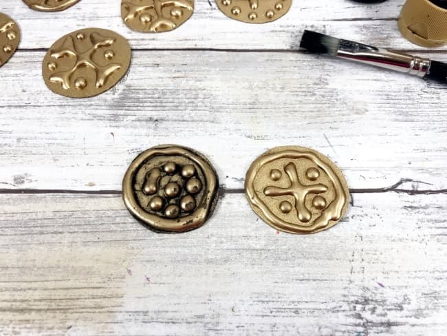 Recycled Craft Pirate Gold Coins - Laura Kelly's Inklings