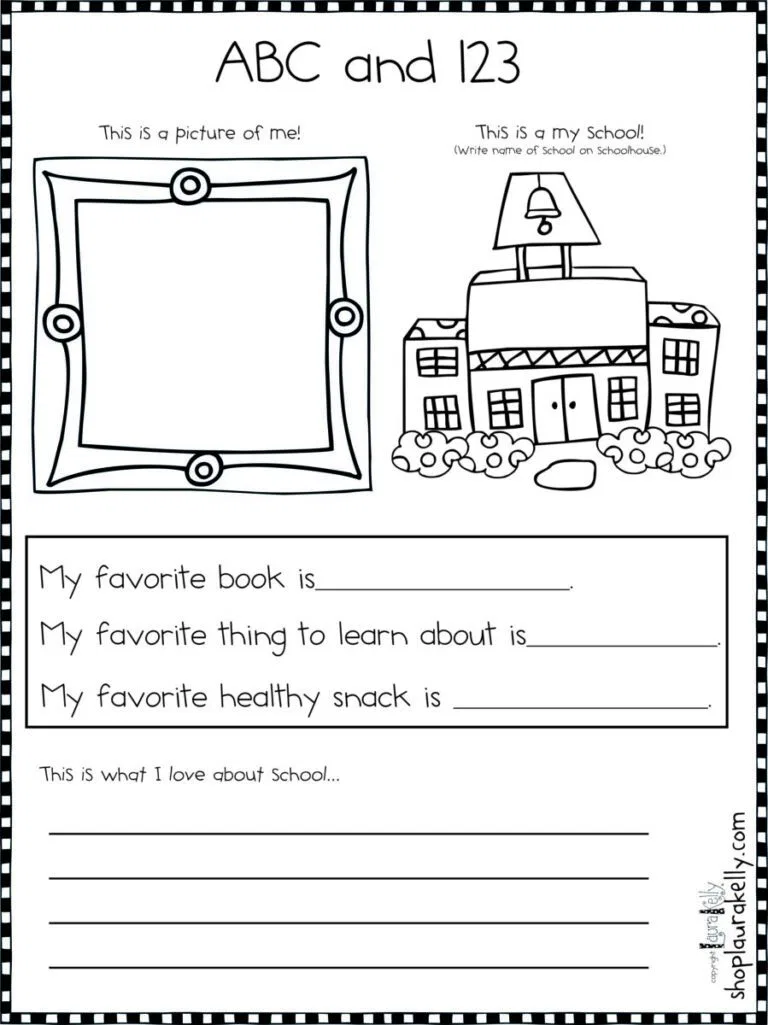 Back to School Printables Free to Download - Laura Kelly's Inklings
