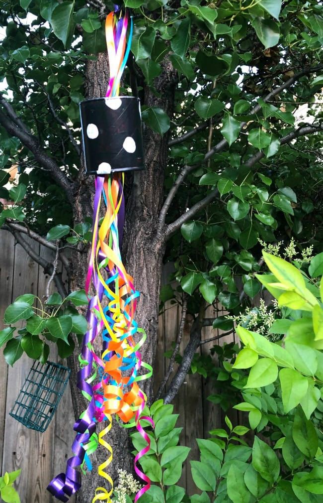 Create DIY Windsocks using Recycled Cans and Containers