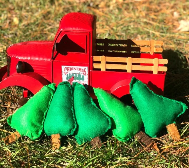 Felt Christmas Tree Farm - Laura Kelly's Inklings