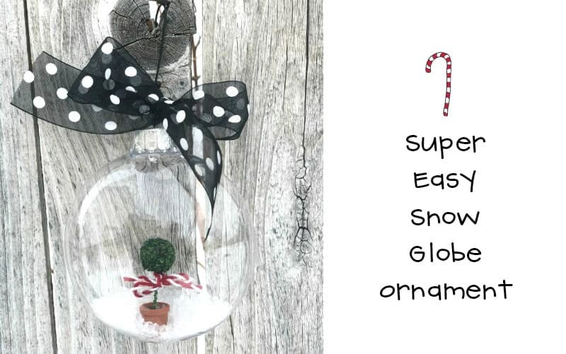 20 Minute Snow Globe Ornament - Laura Kelly's Inklings