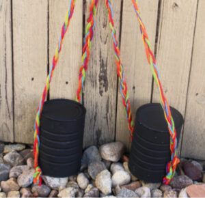 Upcycled Tin Can Stilts - Laura Kelly's Inklings