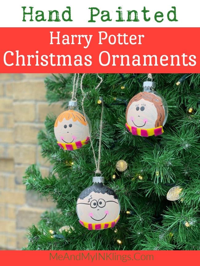 Harry Potter Christmas Ornaments Painted Characters - Laura Kelly's ...