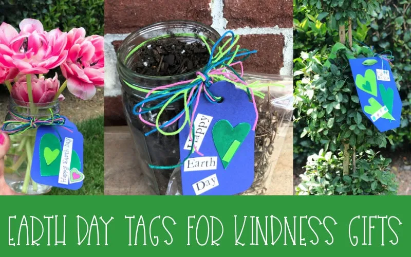 Darling Tags for Earth Day Craft - Laura Kelly's Inklings