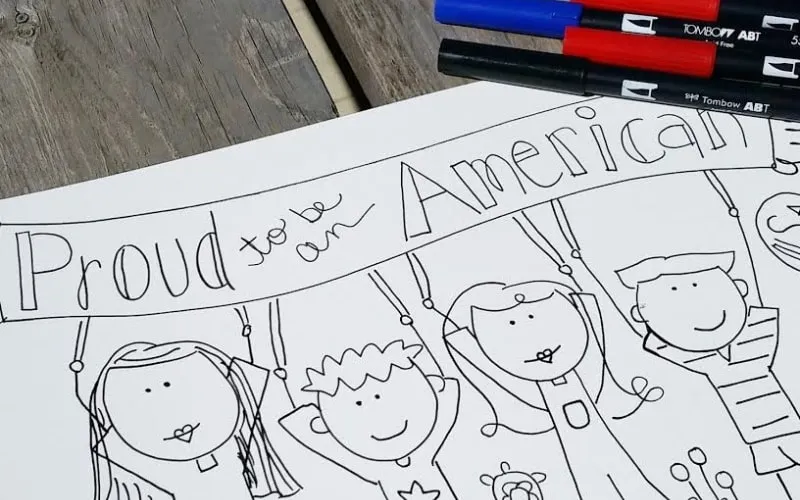 Proud to Be an American Printable - Laura Kelly's Inklings