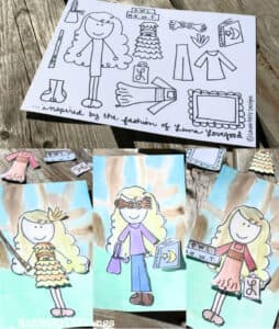Luna Lovegood Paper Doll Free Printable - Laura Kelly's Inklings