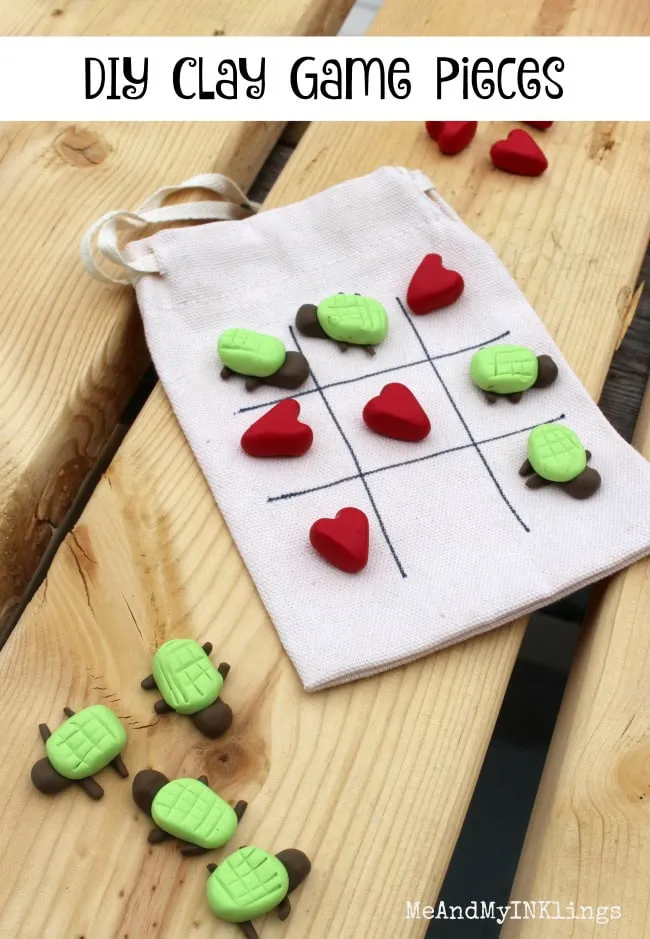 Make Your Own Game Pieces with Clay - Laura Kelly's Inklings