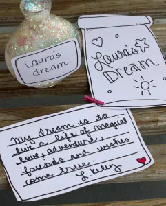 The BFG Dream Jars and a recipe for Frobscottle - Laura Kelly's Inklings