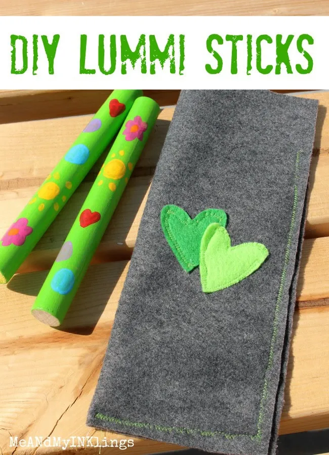 DIY Lummi Sticks - Laura Kelly's Inklings