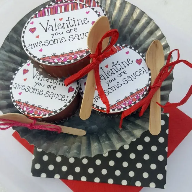 Awesome Sauce Valentine Printable - Laura Kelly's Inklings