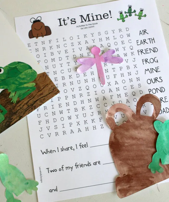 Leo Lionni's It's Mine! and a Lesson on Sharing - Laura Kelly's Inklings