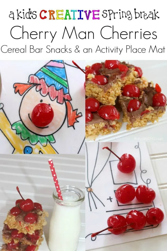 Spring Break Snacks with Cherry Man Cherries - Laura Kelly's Inklings