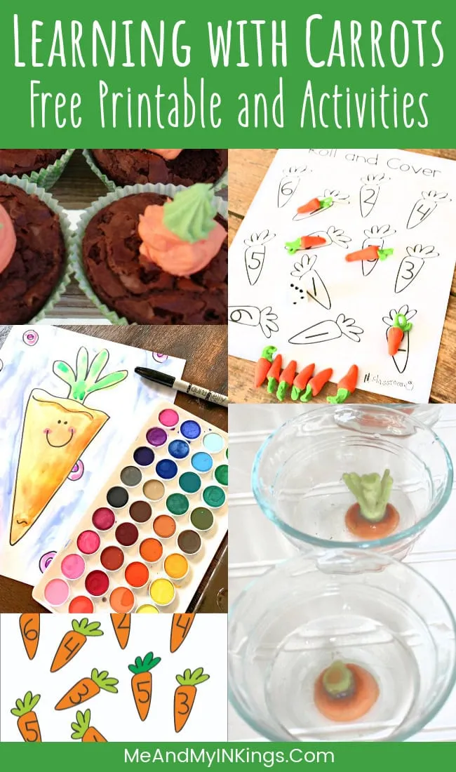 Carrots in the Classroom Free Easter Printables for Learning - Laura ...
