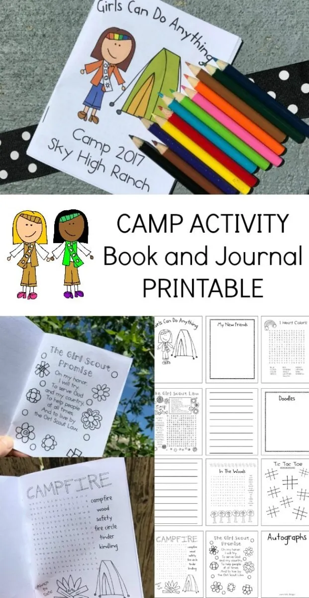 Editable Camp Booklet For Girl Scouts and Other Resources - Laura Kelly ...