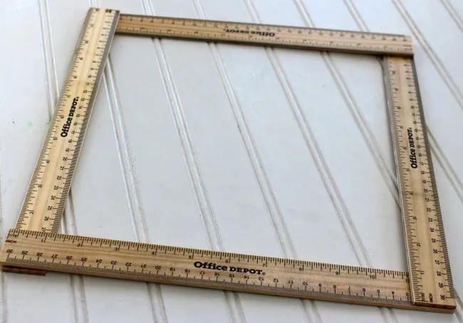 Back to School Ruler Wreath - Laura Kelly's Inklings