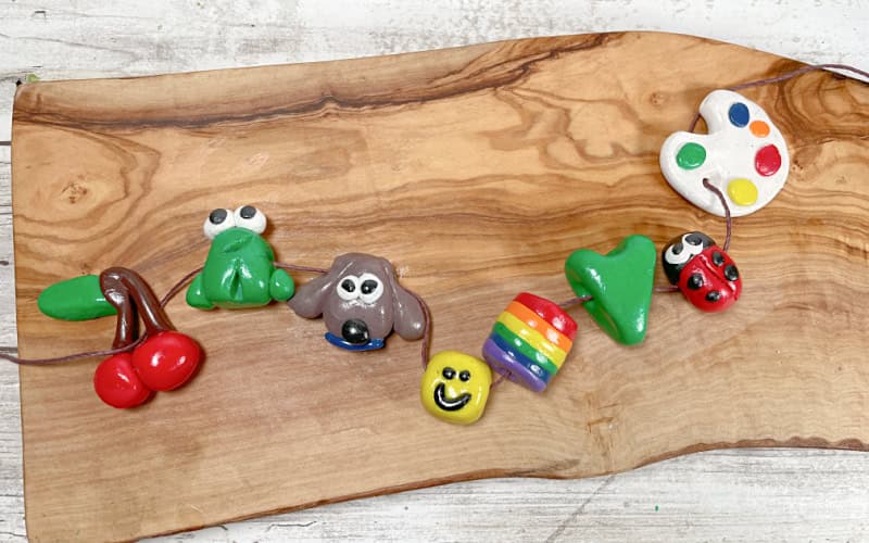 Hand Made Clay Beads to Build Character - Laura Kelly's Inklings