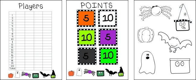 Halloween Monster Toss Game with a Printable Score Card - Laura Kelly's ...