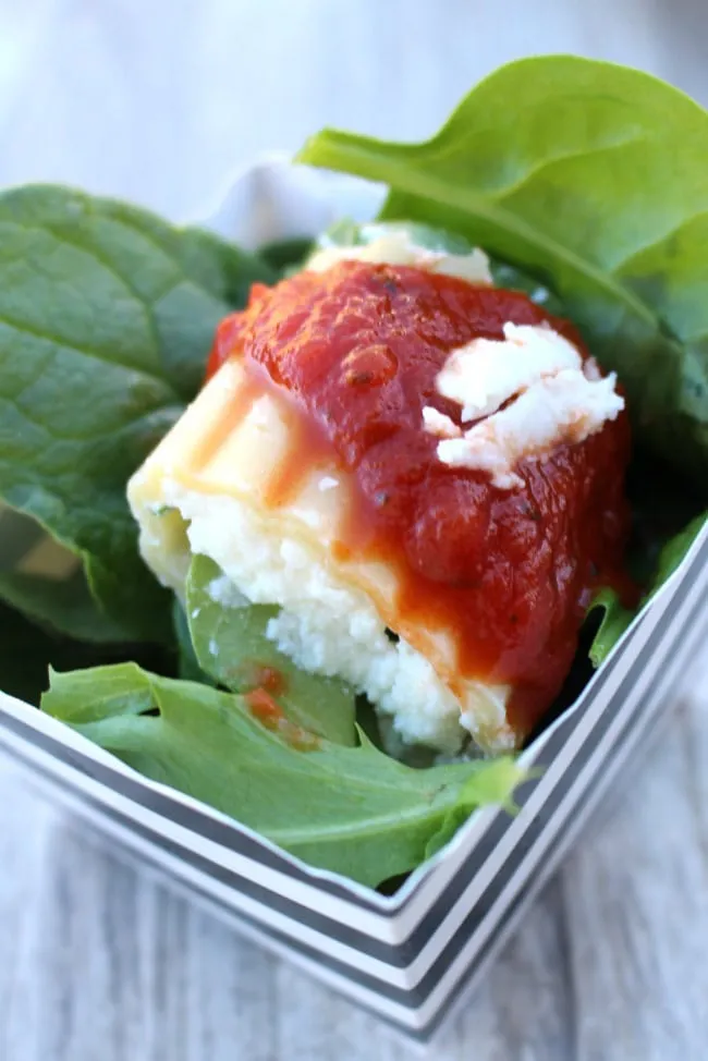 Mini Lasagna Roll Appetizers - Laura Kelly's Inklings