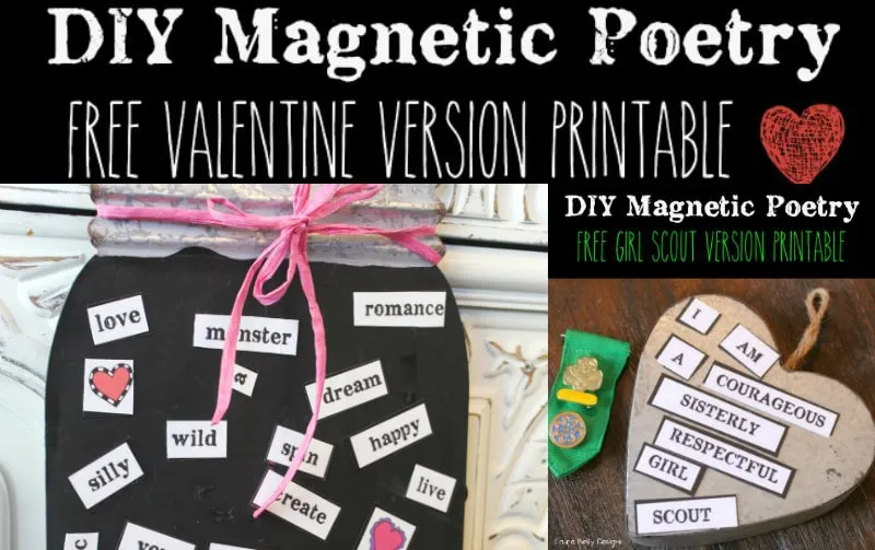 DIY Magnetic Poetry with Xyron - Laura Kelly's Inklings