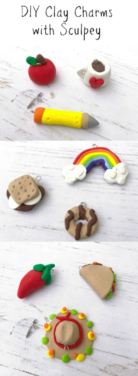 DIY Clay Charms - Laura Kelly's Inklings