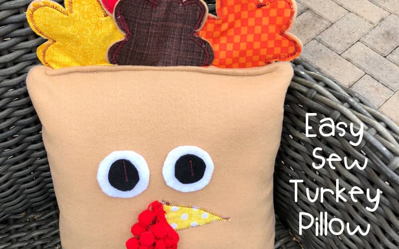 Perfect Square Turkey Throw Pillow - Laura Kelly's Inklings