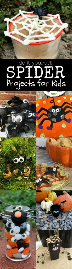 Four Spider Projects for Halloween Crafting and Parties