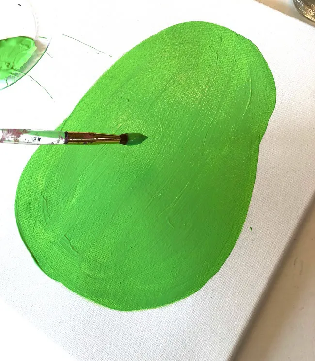 Avocado Guided Painting and Free Printable - Laura Kelly's Inklings