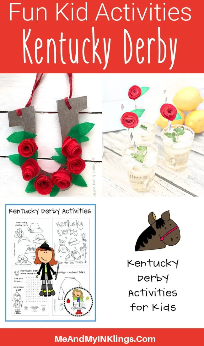 Fun Kentucky Derby Kid Activities and Printables - Laura Kelly's Inklings