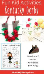 Fun Kentucky Derby Kid Activities and Printables - Laura Kelly's Inklings