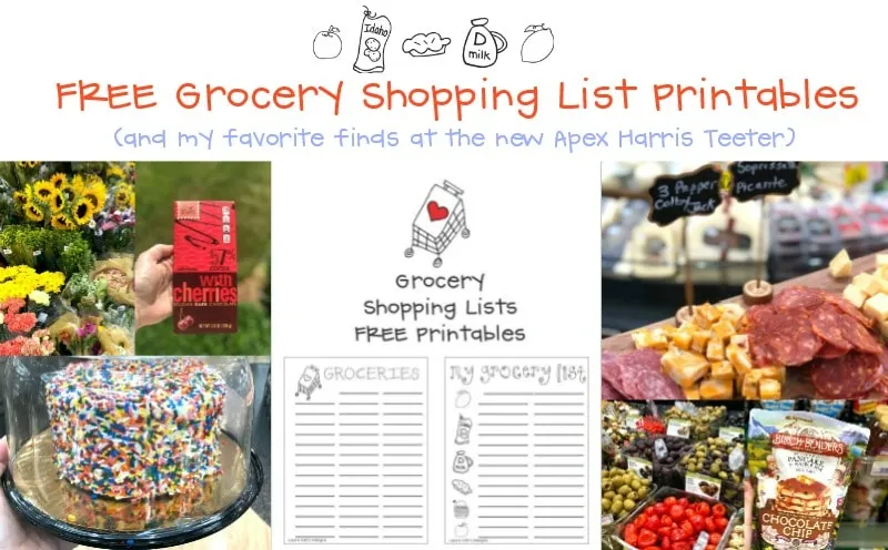 Free Grocery Shopping List Printables for Easy Organizing