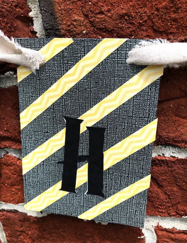 Create a DIY Hogwarts Garland for Celebrating All Things Harry Potter