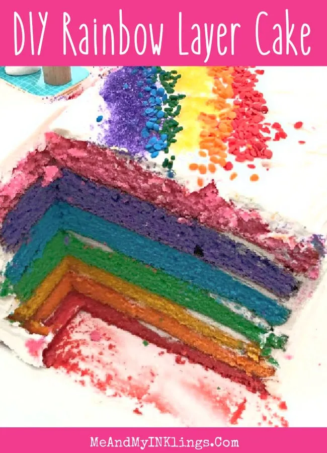 How to Bake a Perfect Rainbow Layer Cake