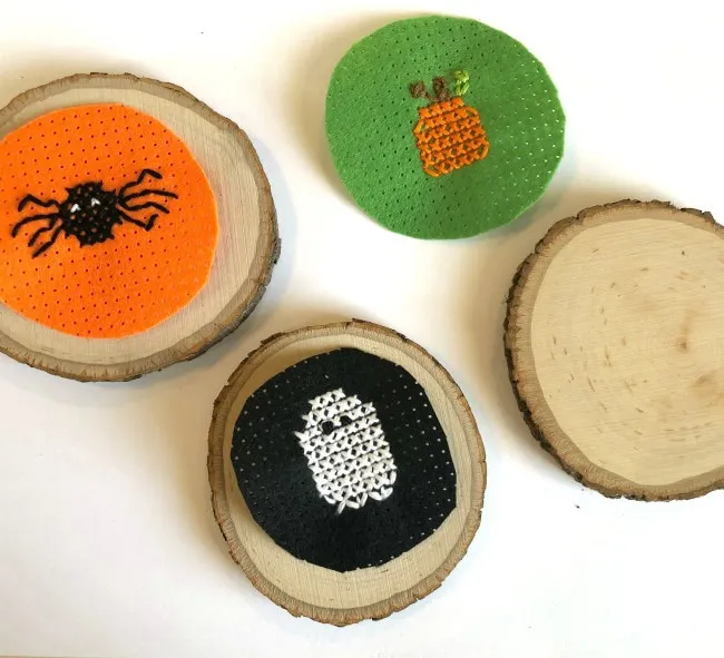 How to Create Stitchable Felt Halloween Ornaments - Laura Kelly's Inklings