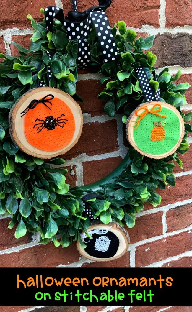 How to Create Stitchable Felt Halloween Ornaments - Laura Kelly's Inklings