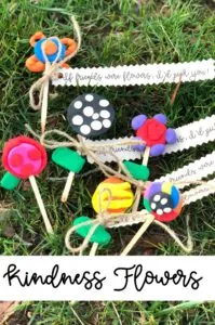 Clay Kindness Flowers Craft - Laura Kelly's Inklings