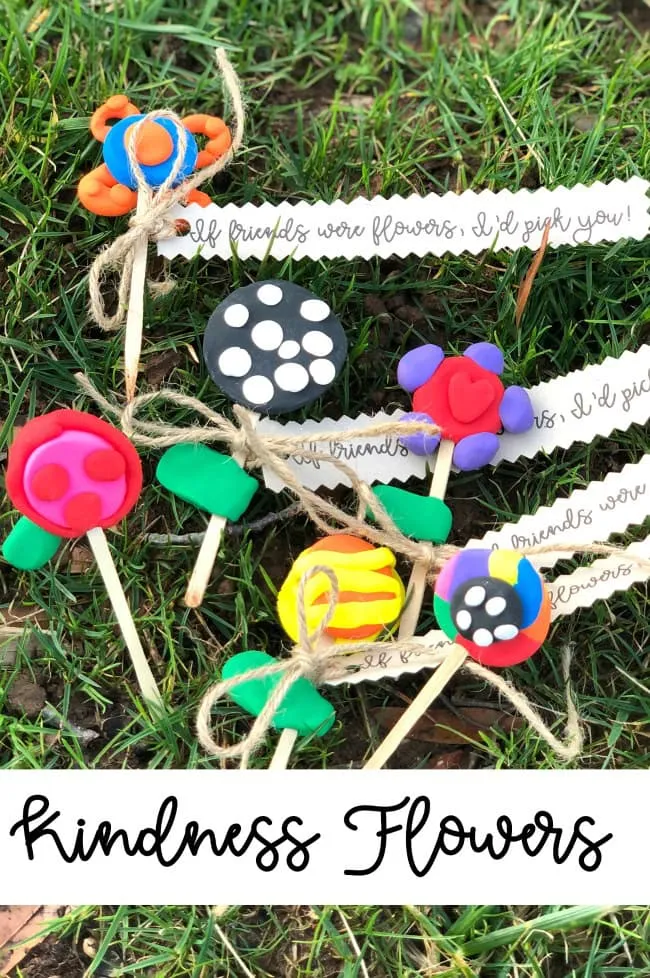 Clay Kindness Flowers Craft - Laura Kelly's Inklings