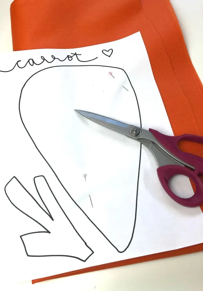 Carrot Garland Decoration - Laura Kelly's Inklings