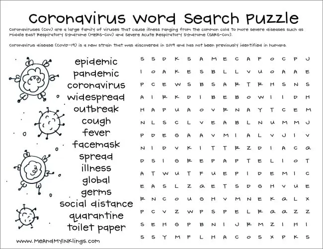 Word Search Puzzle Printables Free - Laura Kelly's Inklings