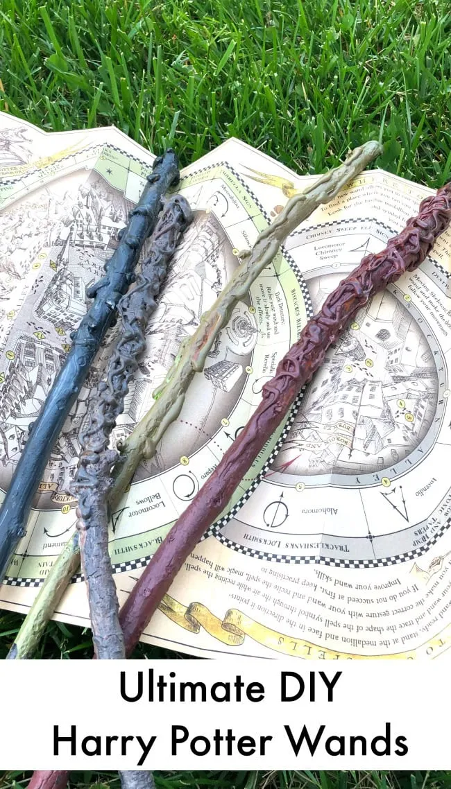 Ultimate DIY Harry Potter Wands - Laura Kelly's Inklings