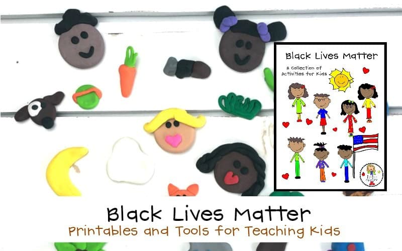 Black Lives Matter Printables for Kids - Laura Kelly's Inklings