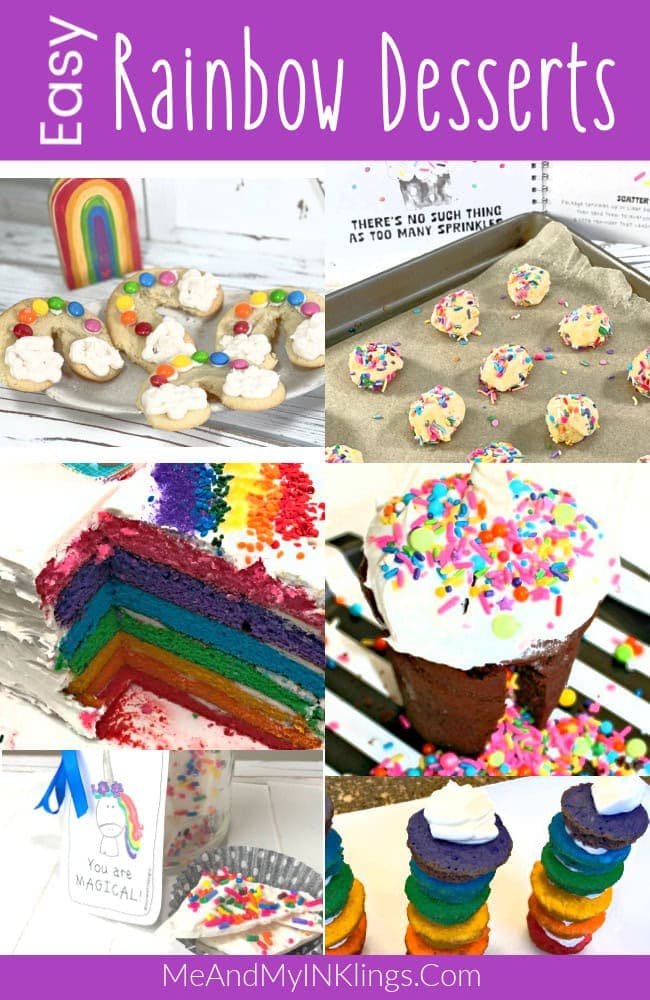 Easy Halfway Homemade Rainbow Shaped Cookies - Laura Kelly's Inklings