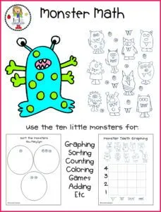 Monster Printables and Dollar Store Crafts for Kids - Laura Kelly's ...