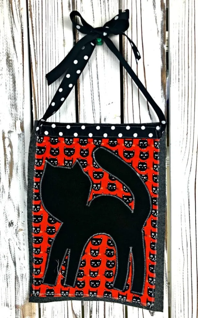 DIY Black Cat Decor with Free Pattern - Laura Kelly's Inklings
