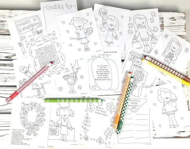 Friendsgiving Printables - Laura Kelly's Inklings