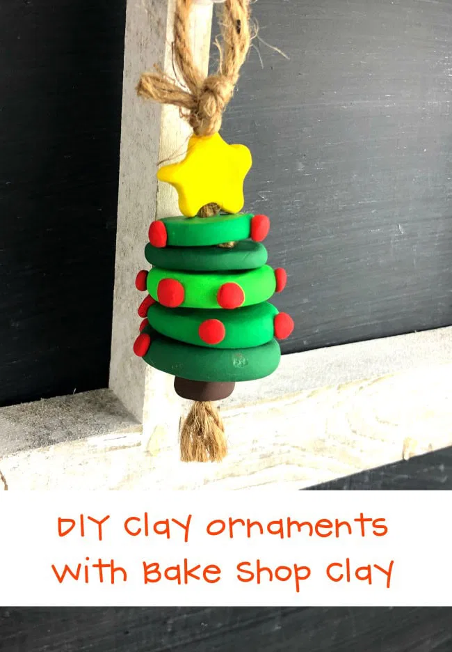 Polymer Clay Christmas Tree Ornament - Laura Kelly's Inklings