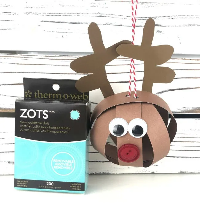 Paper Reindeer Ornaments - Laura Kelly's Inklings