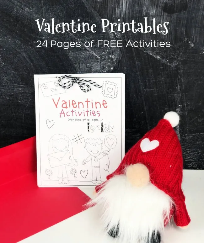 24 Valentine's Day FREE Printables Activities for Kids of All Ages ...