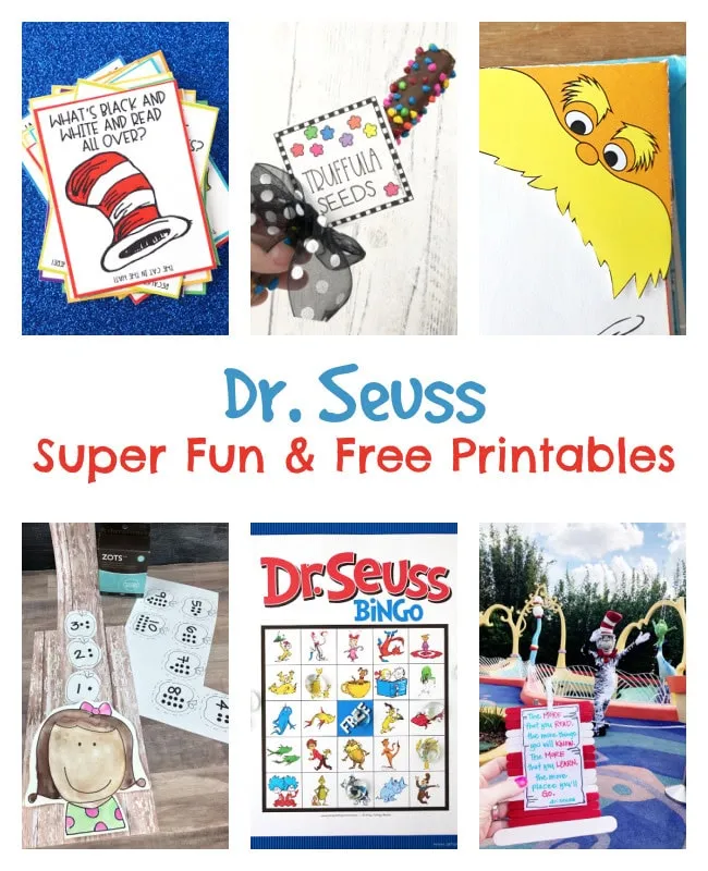 Best Dr. Seuss Printables and Craft Ideas for Kids - Laura Kelly's Inklings